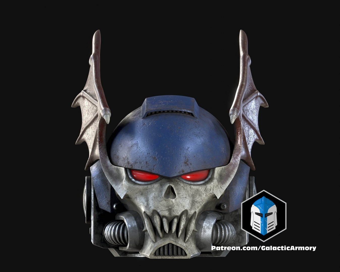 40K Night Lords Cosplay Helm DIY | Cade's Dice & Decanters